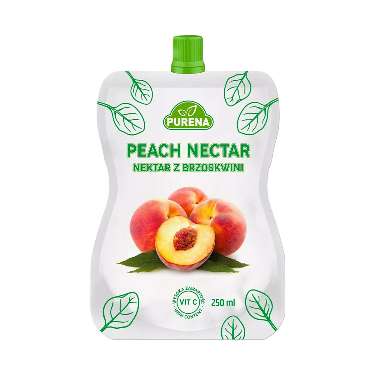 Nektar z brzoskwini 250ml Purena - Purena | Sklep EMPIK.COM