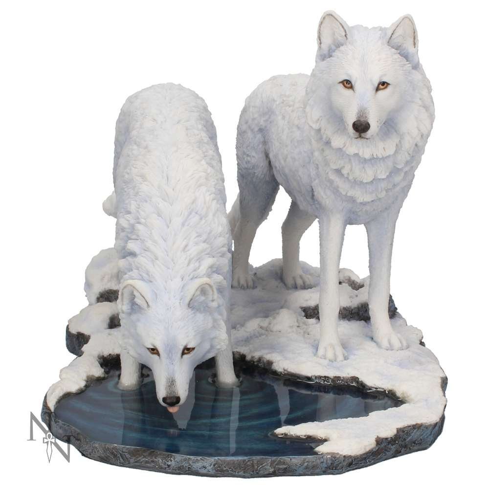Nemesis Now Warriors of Winter Wolf Lisa Parker 18 cm statuetka, biała ...