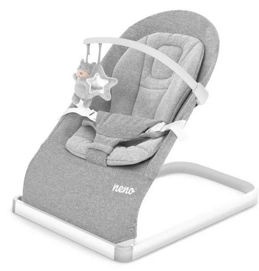 Neno Chiaro - leżaczek dla niemowląt Grey - Neno | Sklep EMPIK.COM