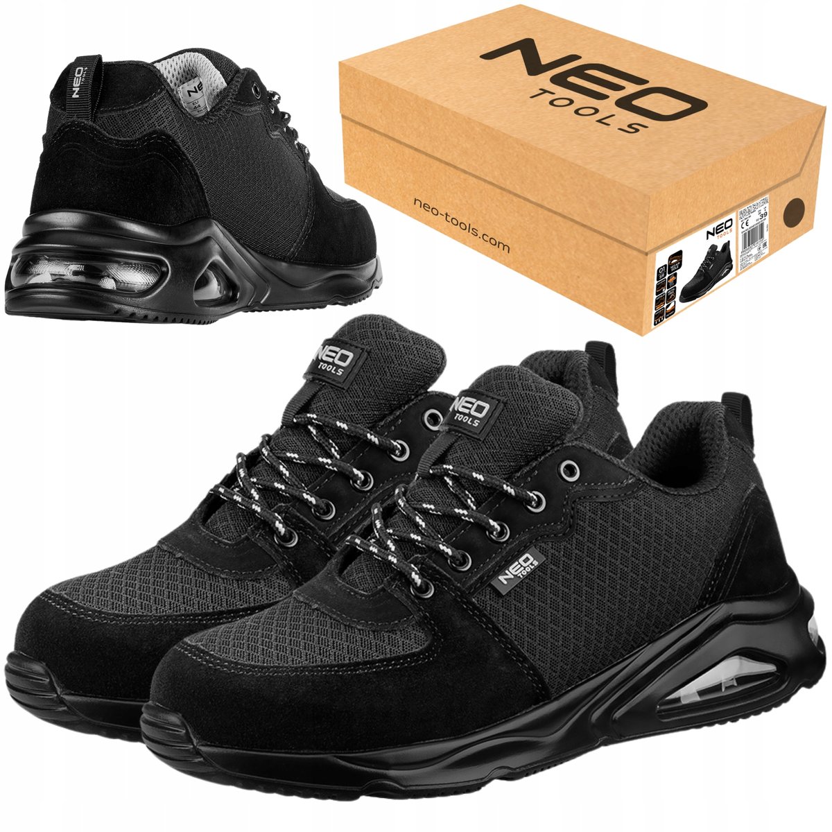 NEO TOOLS, Półbuty zawodowe O1 SR Neo Air, czarne, rozmiar 42, 82-780-42 - NEO TOOLS | Sklep ...