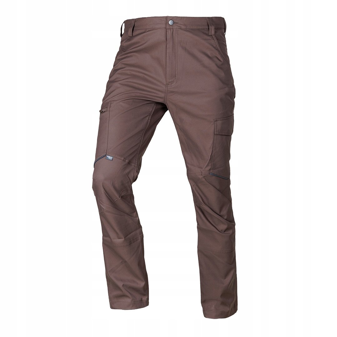 NEO TOOLS, Spodnie robocze Mix&Match, stretch, brązowe, rozmiar XS, 81-298-3-XS - NEO TOOLS ...