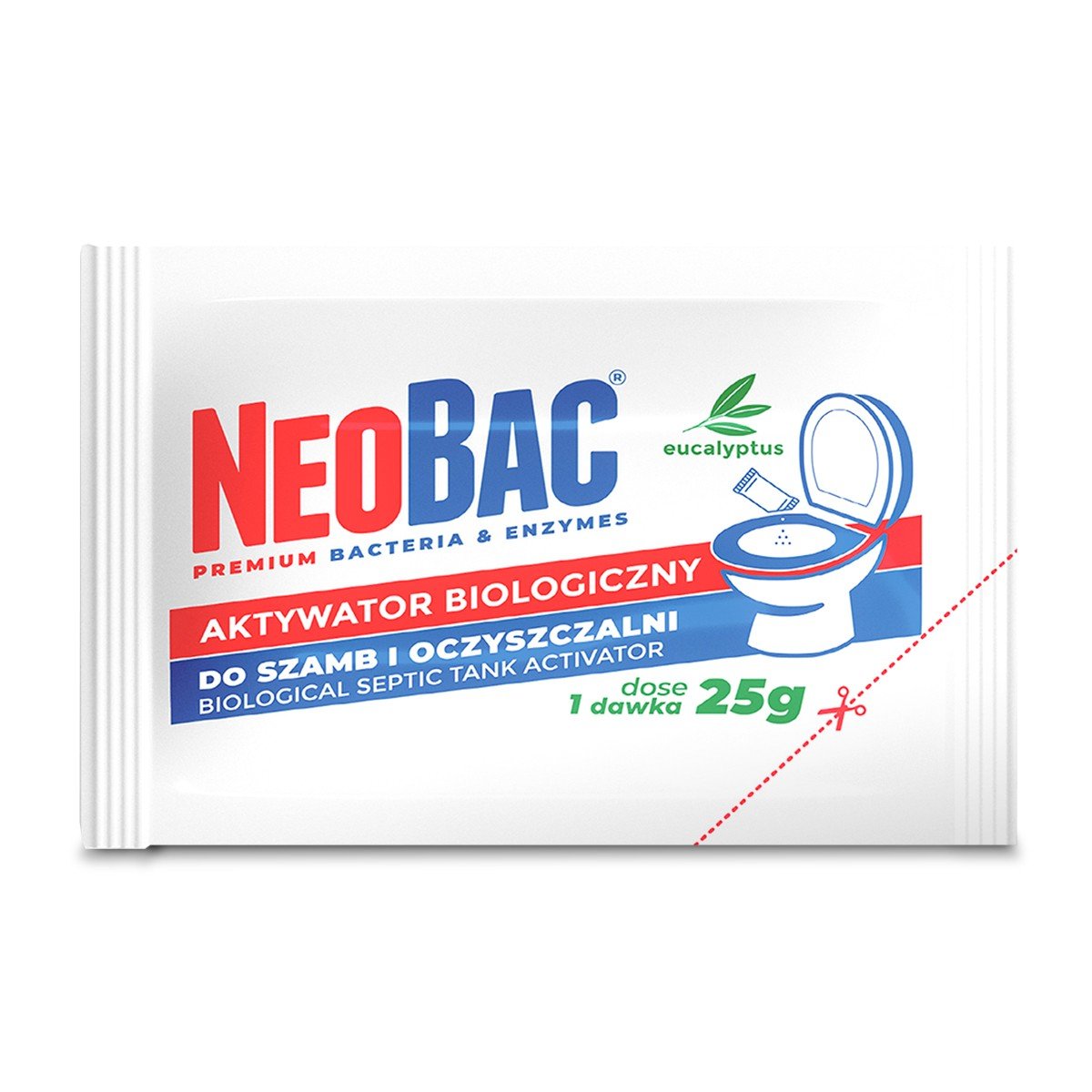 NeoBac Aktywator do szamb oczyszczalni saszetka 25g - NeoBac | Sklep ...