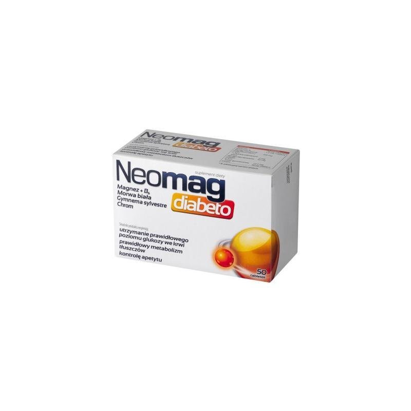 Neomag Diabeto, 50 tabletek | Sklep EMPIK.COM