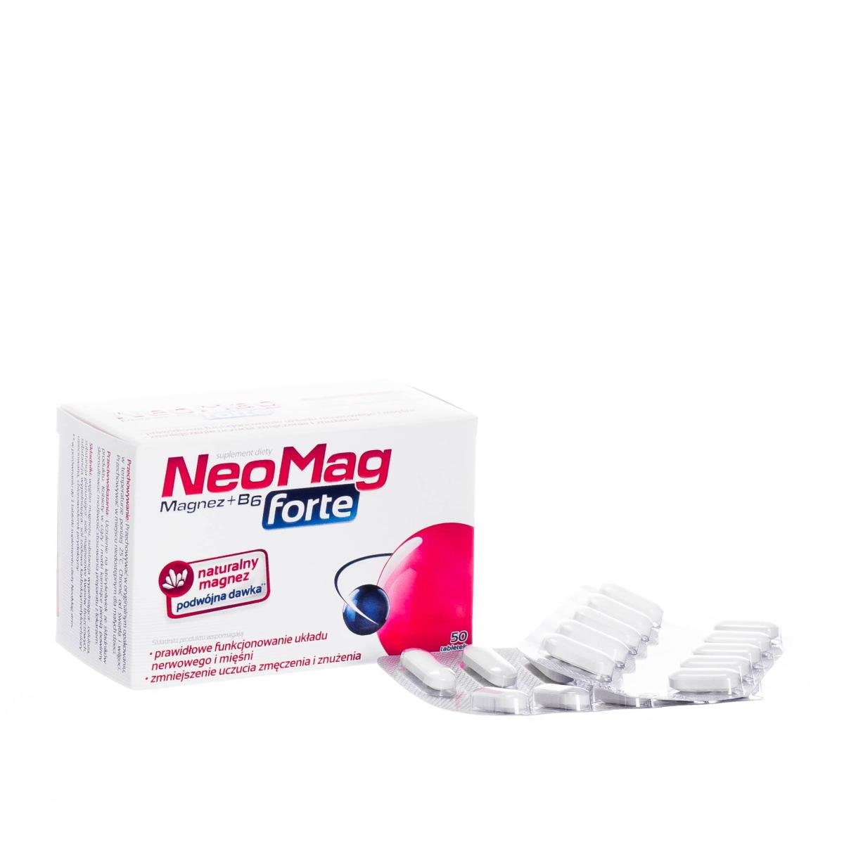 Neomag Forte 50 Tabletek | Sklep EMPIK.COM