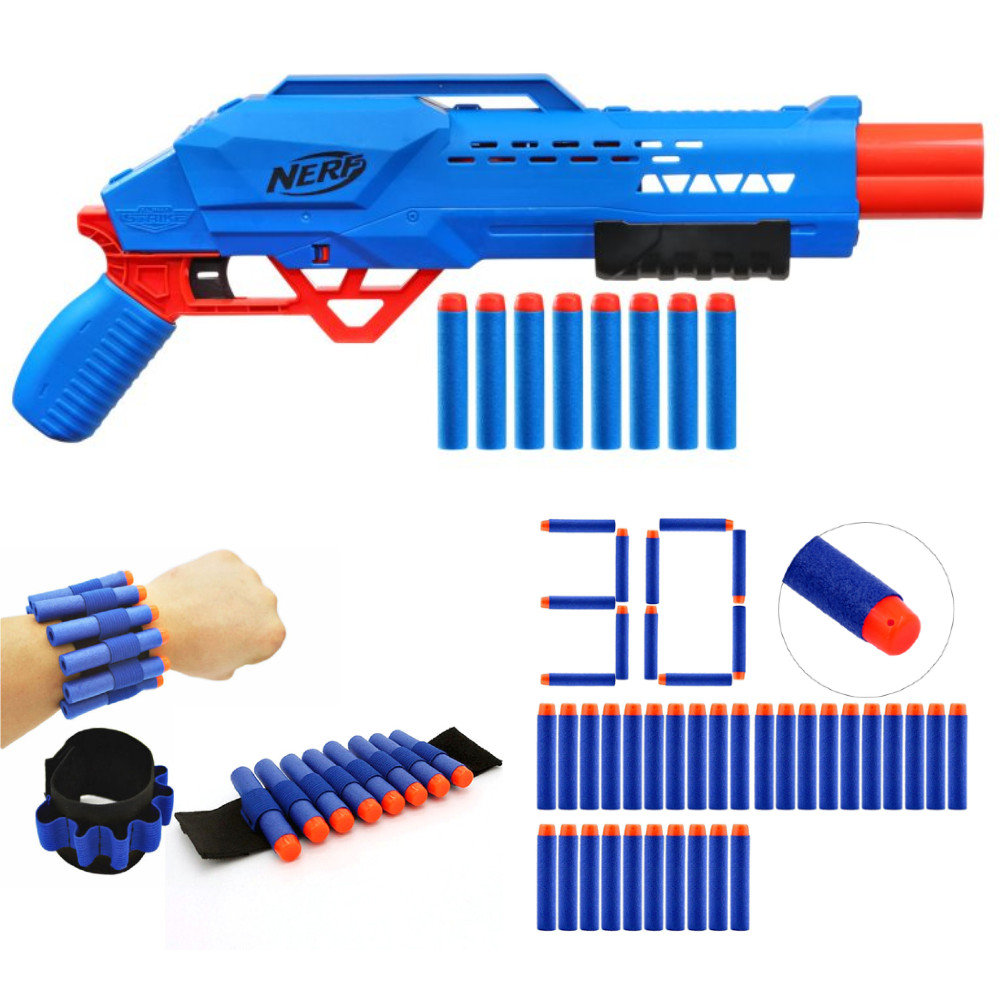 Nerf Alpha Strike Big Cat DB-2 F2463 + 30 strzałek + opaska - Nerf | Sklep EMPIK.COM