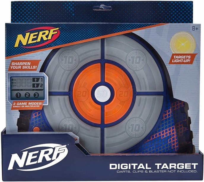 NERF Digital Target TARCZA CYFROWA z Wyświetlaczem - Hasbro | Sklep ...