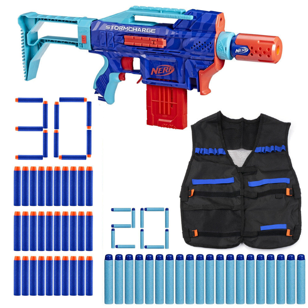 Nerf Elite 2.0 Zesatw Stormcharge Wild Edition F7376 + Kamizelka + 30 Strzałek - Nerf | Sklep ...