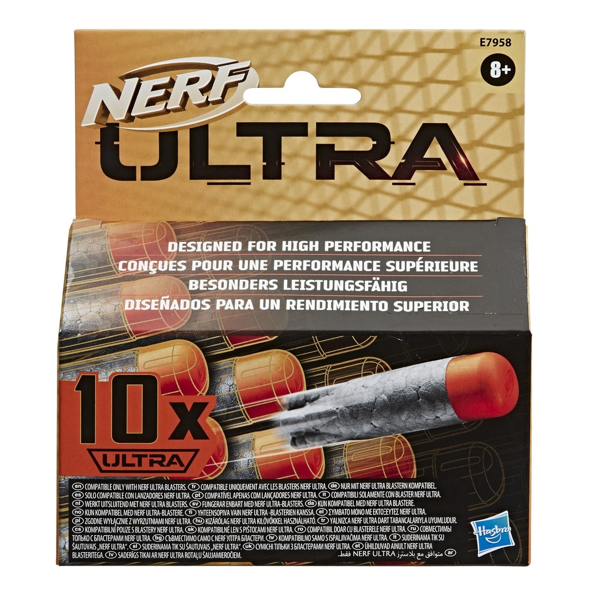 NERF ULTRA STRZAŁKI PIANKOWE DO WYRZUTNI KARABINU ZESTAW NABOJE ...