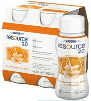 Nestle Resource 2.0 Morelowy 4 X 200 Ml - Nestle | Sklep EMPIK.COM