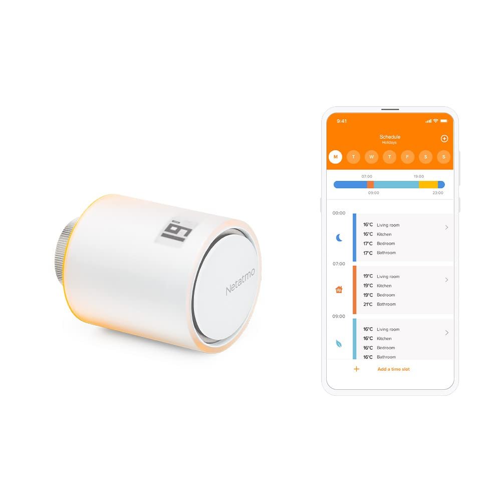 Netatmo NAV-AMZ Inteligentna głowica termostatyczna WIFI - Netatmo ...