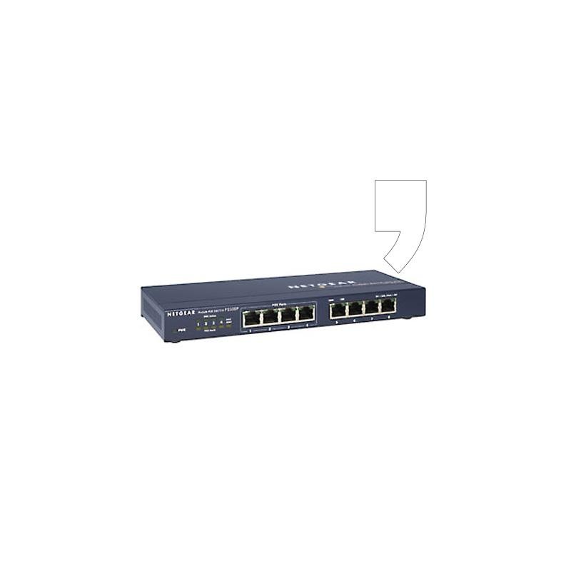 Netgear Switch FS108P ProSafe Desktop 8-portowy - Netgear | Sklep EMPIK.COM