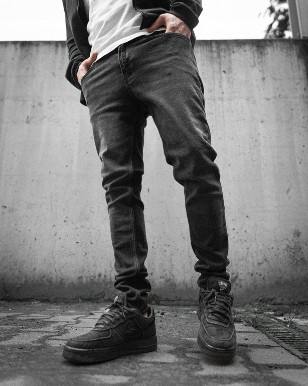 NEW BAD LINE SPODNIE JEANS FLY BLACK S - Inna marka | Moda Sklep EMPIK.COM