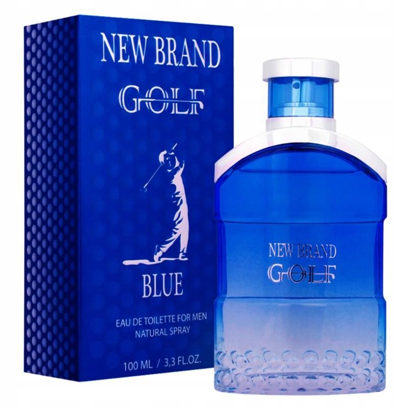 New Brand Men Golf Blue Edt 100ml Woda Toaletowa dla Mężczyzn ...