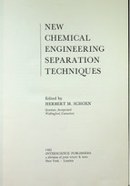 New chemical engineering separation techniques - Wydawnictwo Inne ...