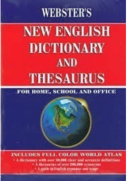 New English Dictionary and Thesaurus - Wydawnictwo Rea | Książka w Empik