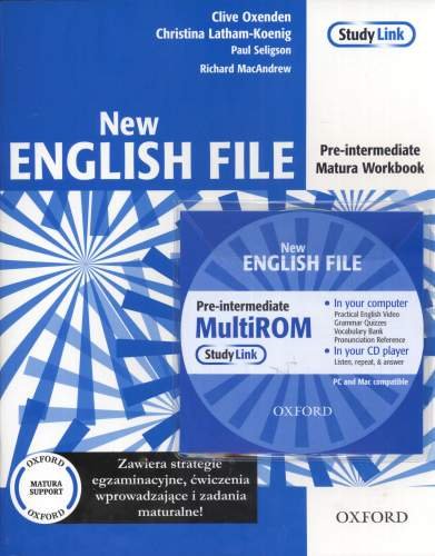 New English file Pre-Intermediate Matura Workbook - Oxenden Clive ...