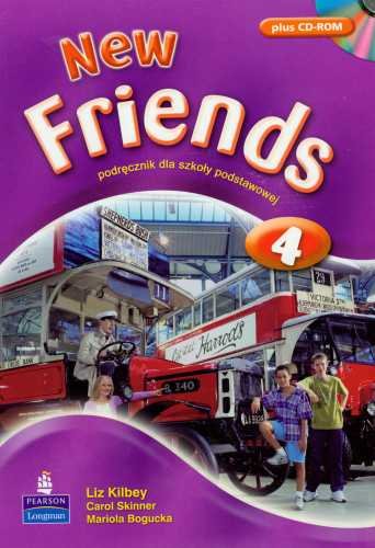 New Friends 4. Podręcznik + CD - Bogucka Mariola | Książka w Empik