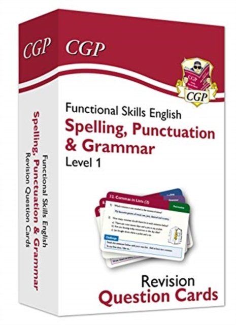 New Functional Skills English Revision Question Cards: Spelling ...