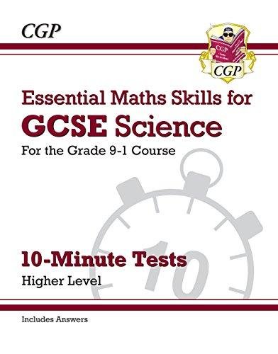 New Grade 9-1 GCSE Science: Essential Maths Skills 10-Minute Tests ...