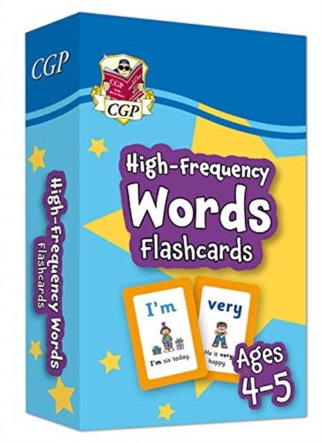 New High-Frequency Words Flashcards for Ages 4-5 (Reception): perfect ...