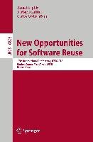 New Opportunities for Software Reuse - Springer-Verlag Gmbh | Książka w Empik