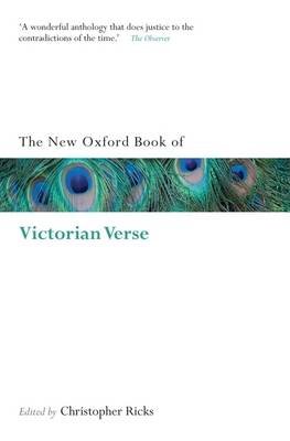 New Oxford Book of Victorian Verse - Ricks Christopher | Książka w Empik