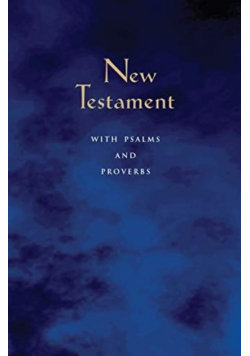 New testament with psalms and proverbs - Opracowanie zbiorowe | Książka ...
