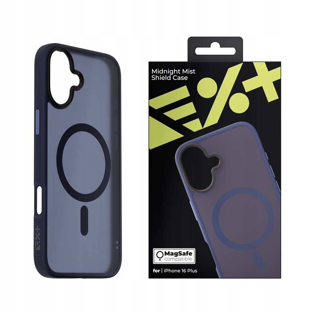 Next One Etui Mist Shield Magsafe Iphone 16 Plus Midnight Blue - NEXT ...