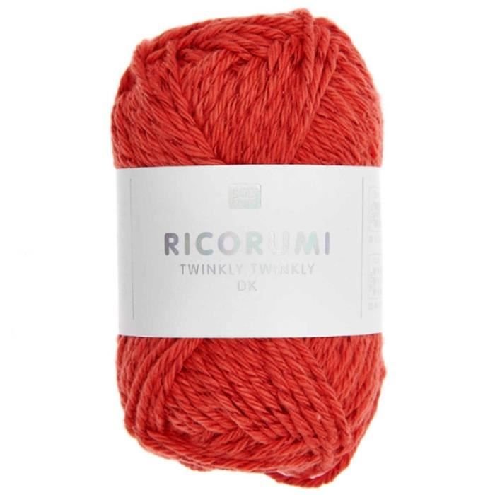 Nici bawełniane na szydełku Rico Design - Ricorumi - 25 g Brilliant Red ...