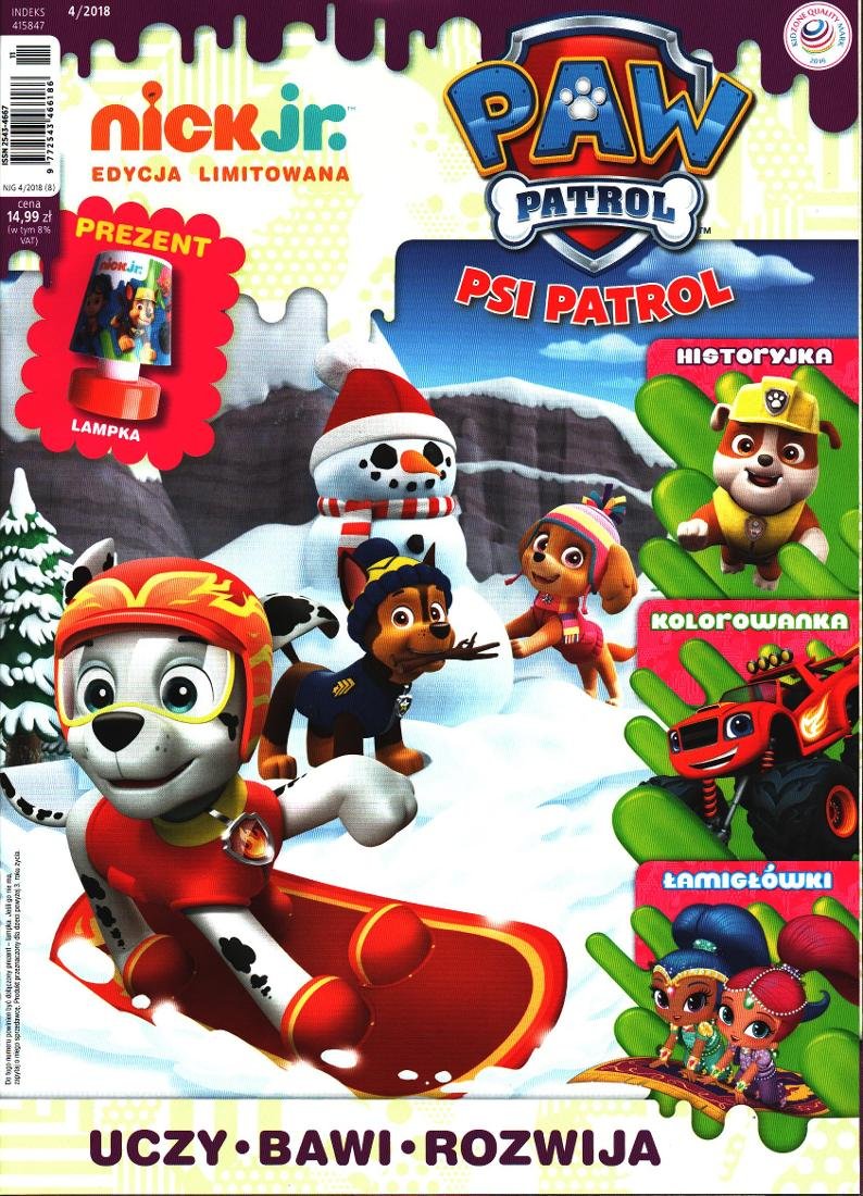 Nick Jr Edycja Limitowana - Media Service Zawada Sp. z o.o. | Prasa ...