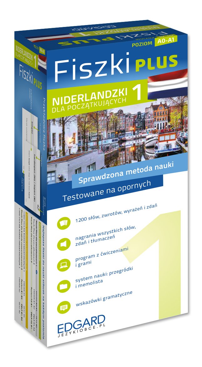 Niderlandzki. Fiszki Plus dla początkujących - Opracowanie zbiorowe | Książka w Empik