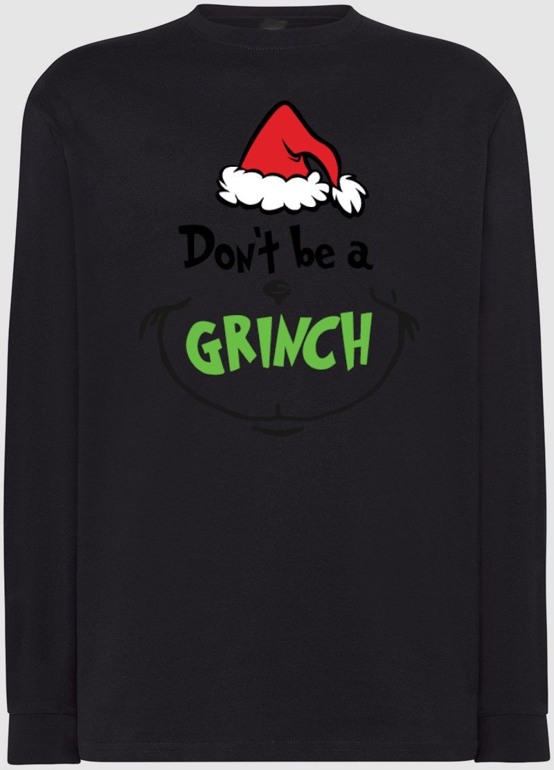 Nie Bądź Grinch Bluza Świąteczna Longsleeve Prezent r.M - Inna marka ...