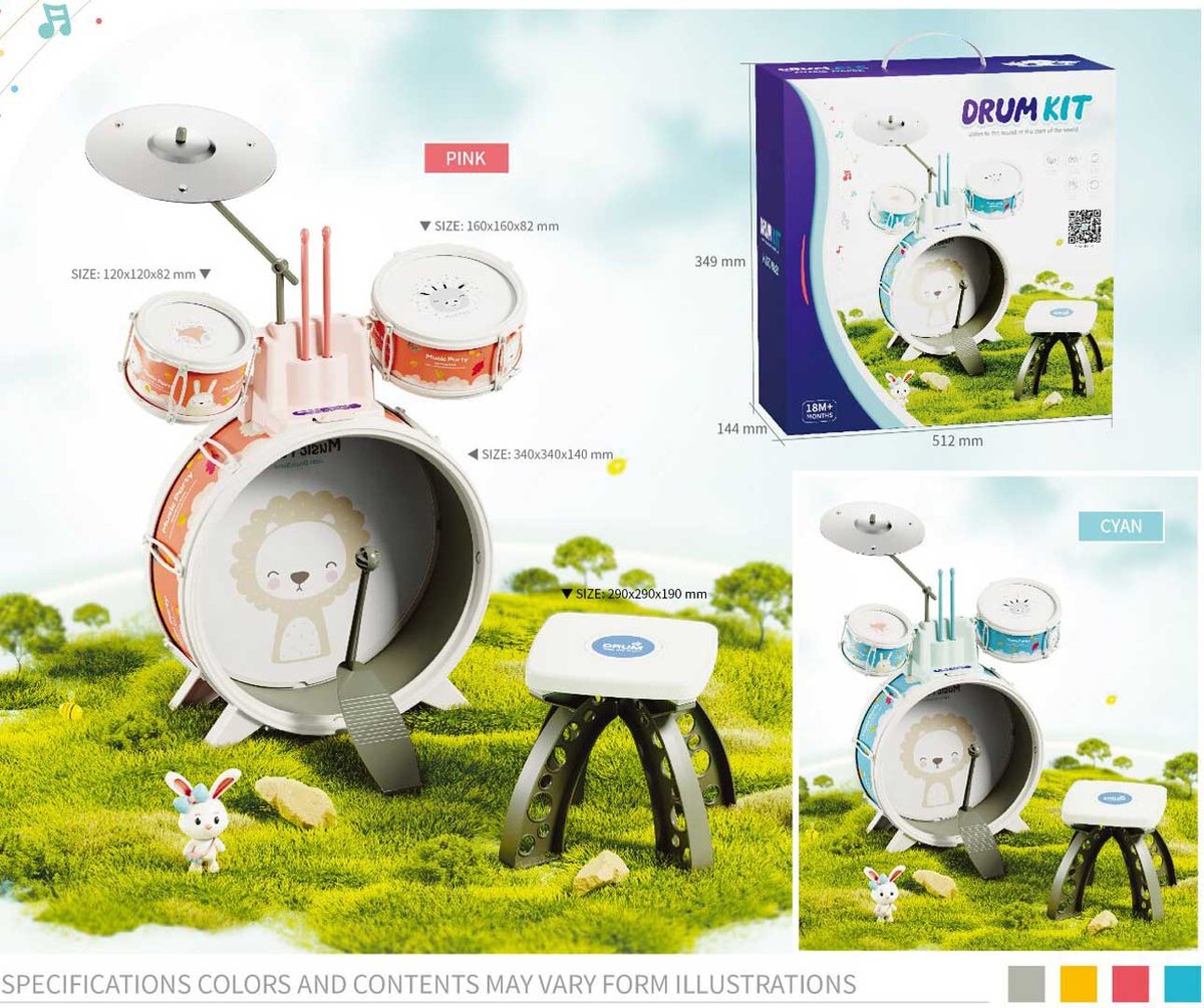 NIEBIESKA PERKUSJA DLA NAJMŁODSZYCH MUZYCZNY LEW - Inny producent ...