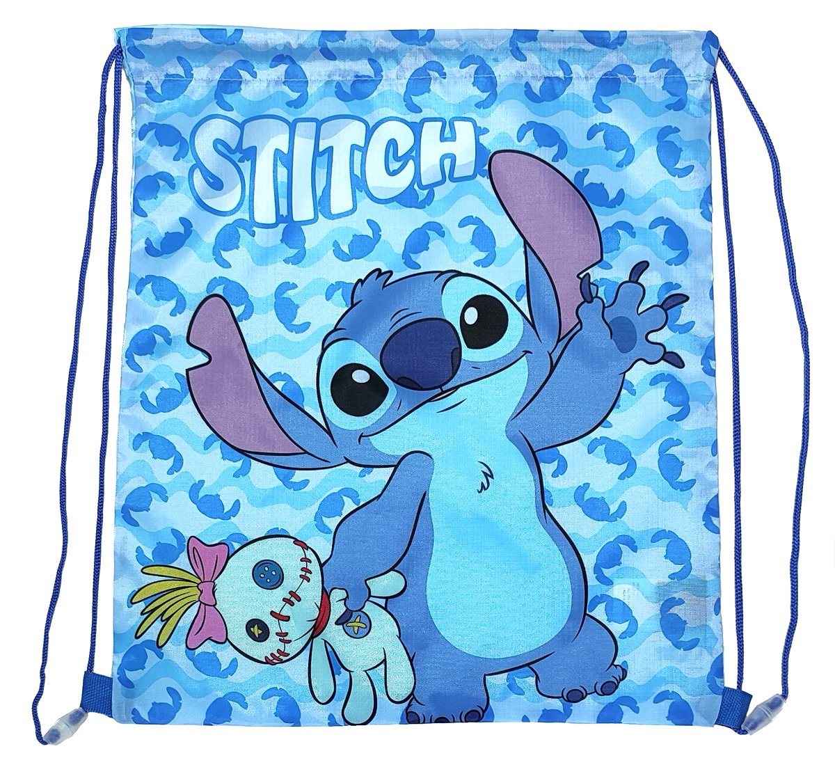 Niebieski worek, torba sportowa Disney Stitch 40 x 34 cm - Inna marka ...