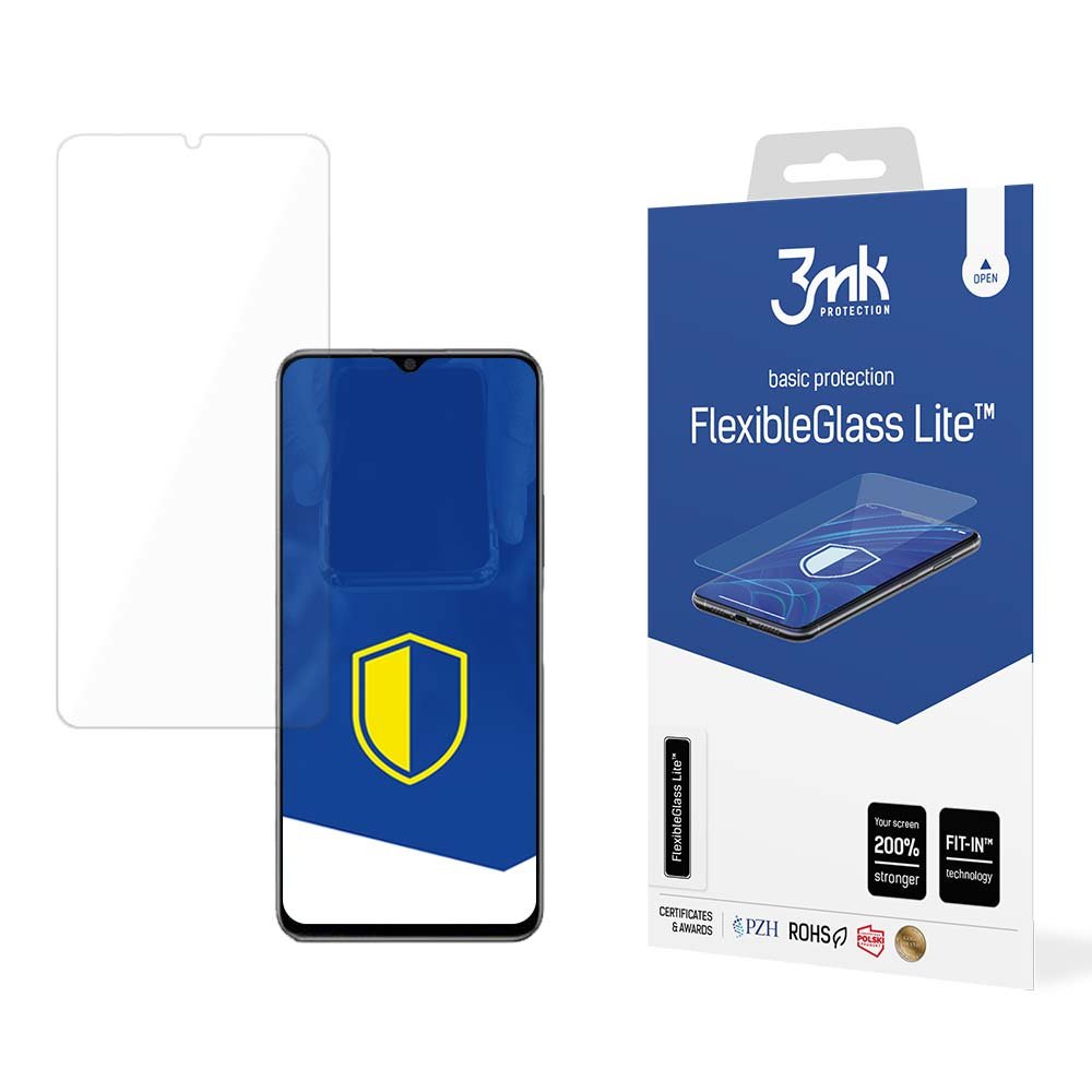 Niepękające szkło hybrydowe na ekran Huawei Nova Y62 / Y62 Plus 3mk ...
