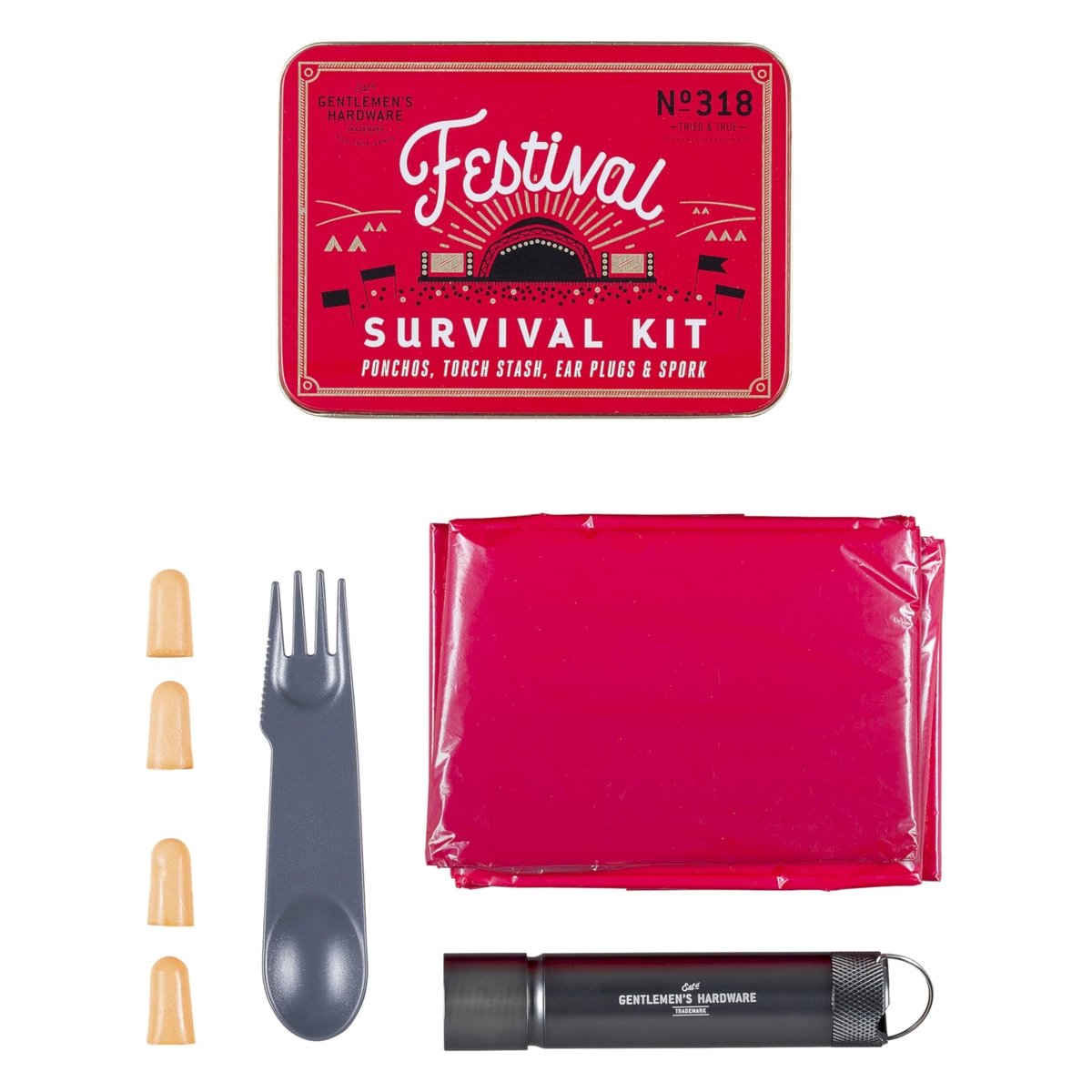 Niezbędnik festiwalowy „Festival Survival Kit” w puszce | GENTLEMEN’S ...