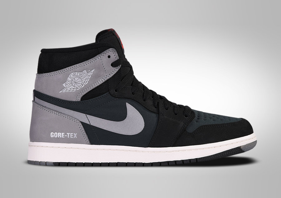 Nike Air Jordan 1 Retro High Element Gore-Tex Black Particle Grey ...