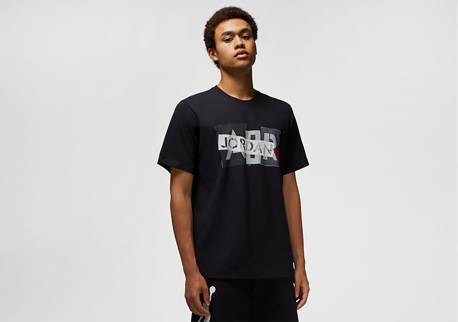 Nike Air Jordan Brand Graphic Crew 3 Black - Jordan | Moda Sklep EMPIK.COM