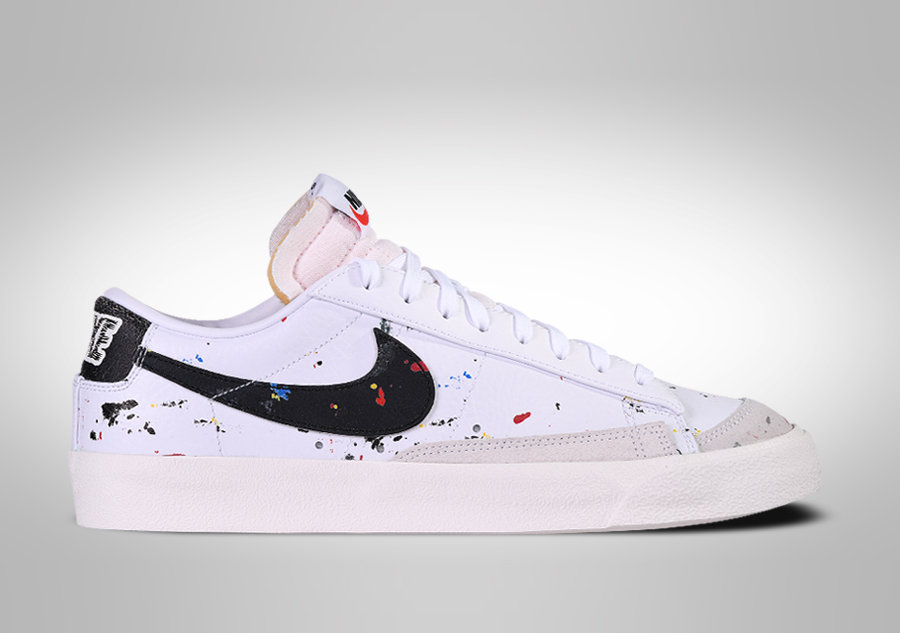 Nike Blazer Low Retro Basketball Brooklyn Paint Splatter - Nike | Sport ...