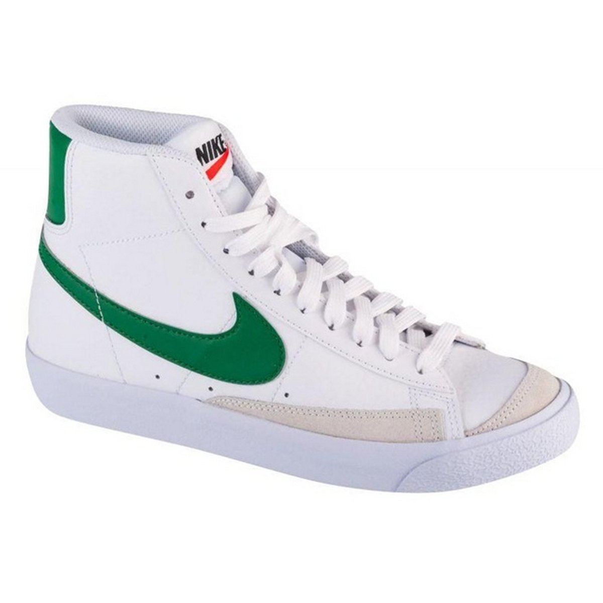 Nike Dziecięce/Kids Blazer Leather Mid Cut Trainers (20 / Zimny Biały ...