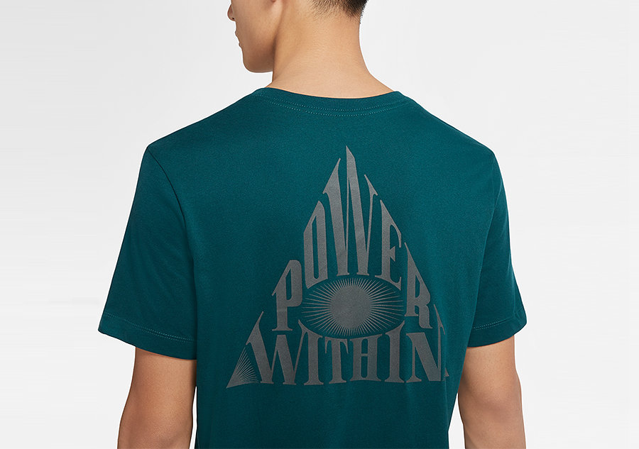 Nike Kyrie Irving Logo Dri-Fit Tee Dark Atomic Teal - Nike | Moda Sklep ...