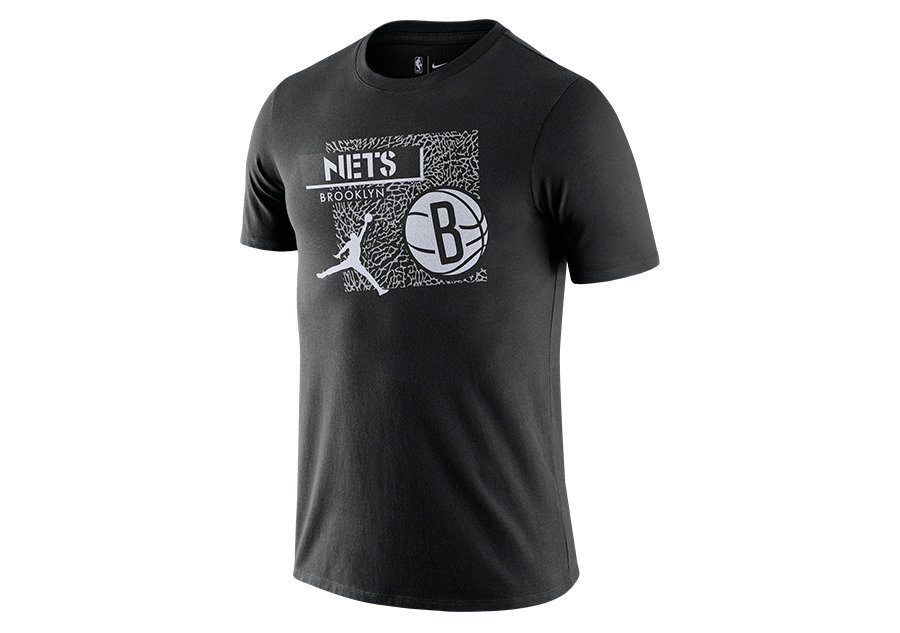 Nike Nba Brooklyn Nets Dri-Fit Statement Tee Black - Nike | Moda Sklep ...