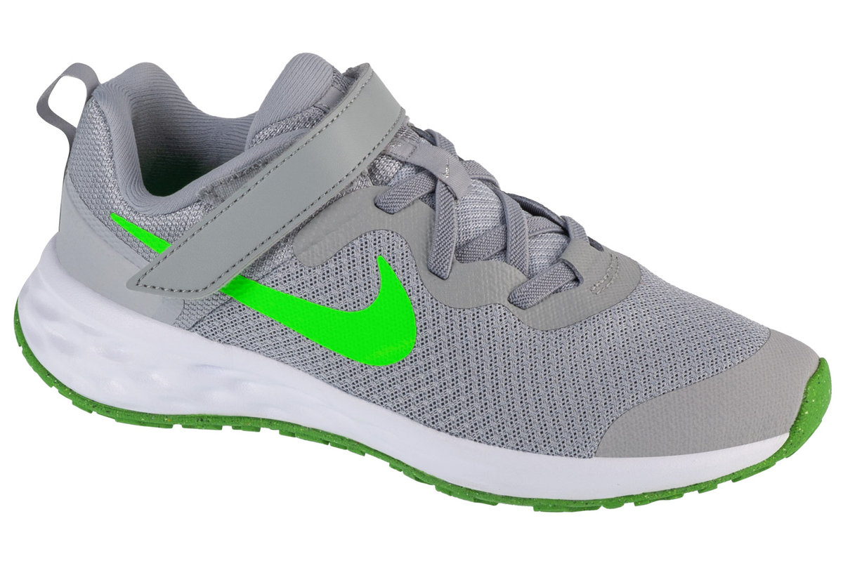 Nike Revolution 6 Kids DD1095-009, dla chłopca, buty do biegania, Szary ...