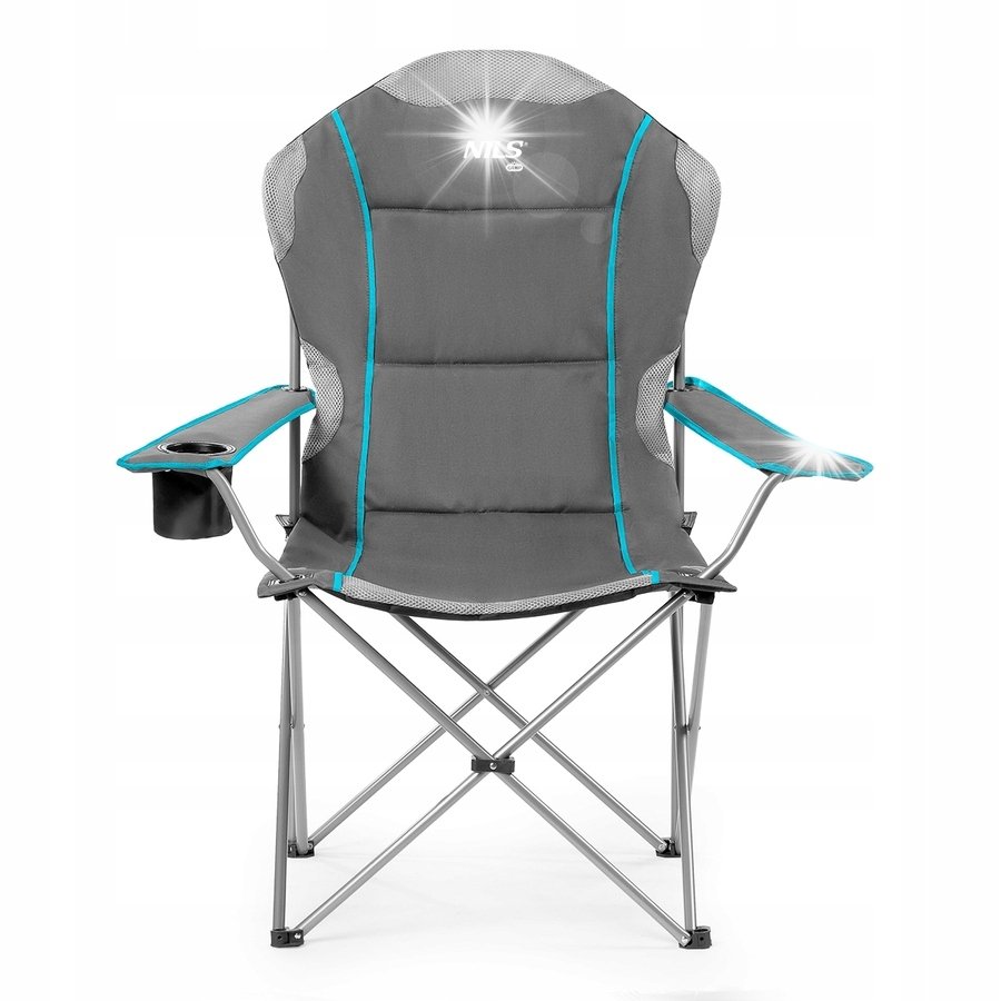 NILS Krzesło Plażowe Turystyczne Składane Kempingowe Ogrodowe + Pokrowiec - Inna marka | Sklep ...
