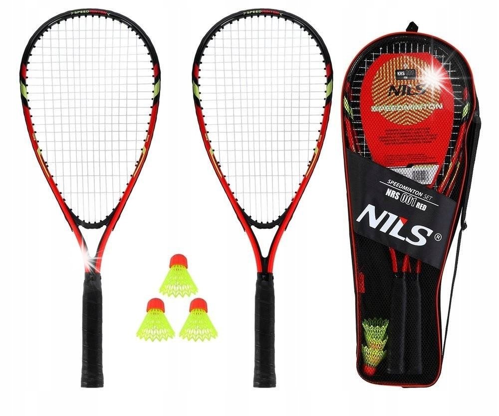 NILS Zestaw Rakiety + Lotki Do Gry W SPEED Badmintona Crossmintona 6w1 - Inna marka | Sport ...