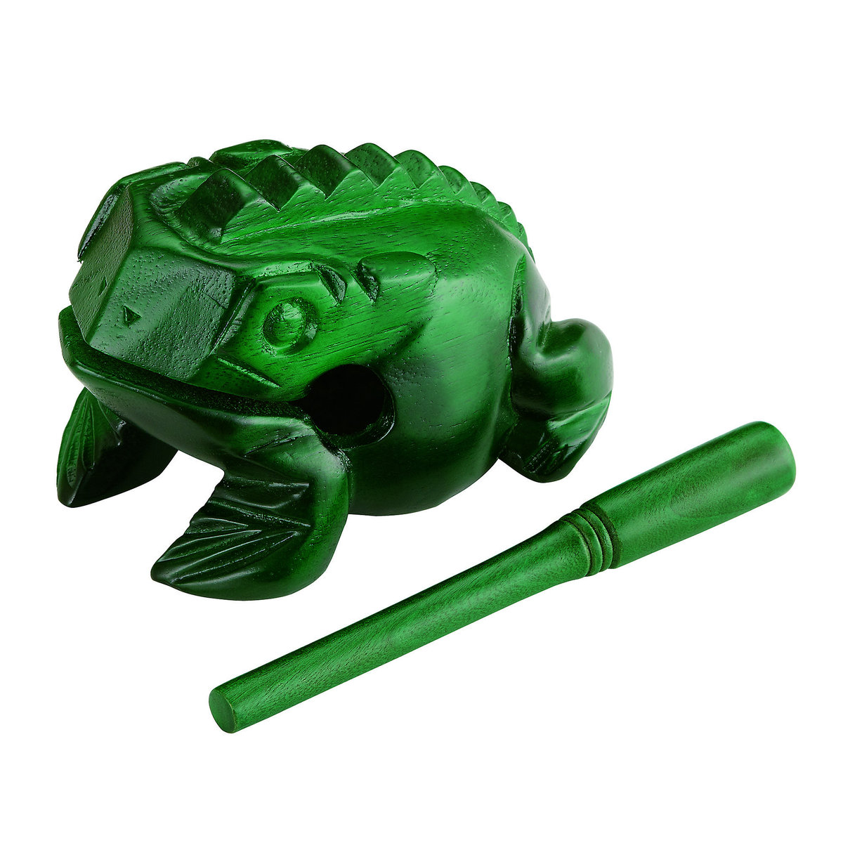 'NINO PERCUSSION WOOD FROG GUIRO 5 1/2" - GUIRO NINO NINO515GR' - Nino ...