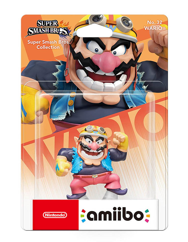 Nintendo — Figura Amiibo, Colección Super Smash Bros, Wario - Nintendo | Gry i programy Sklep ...