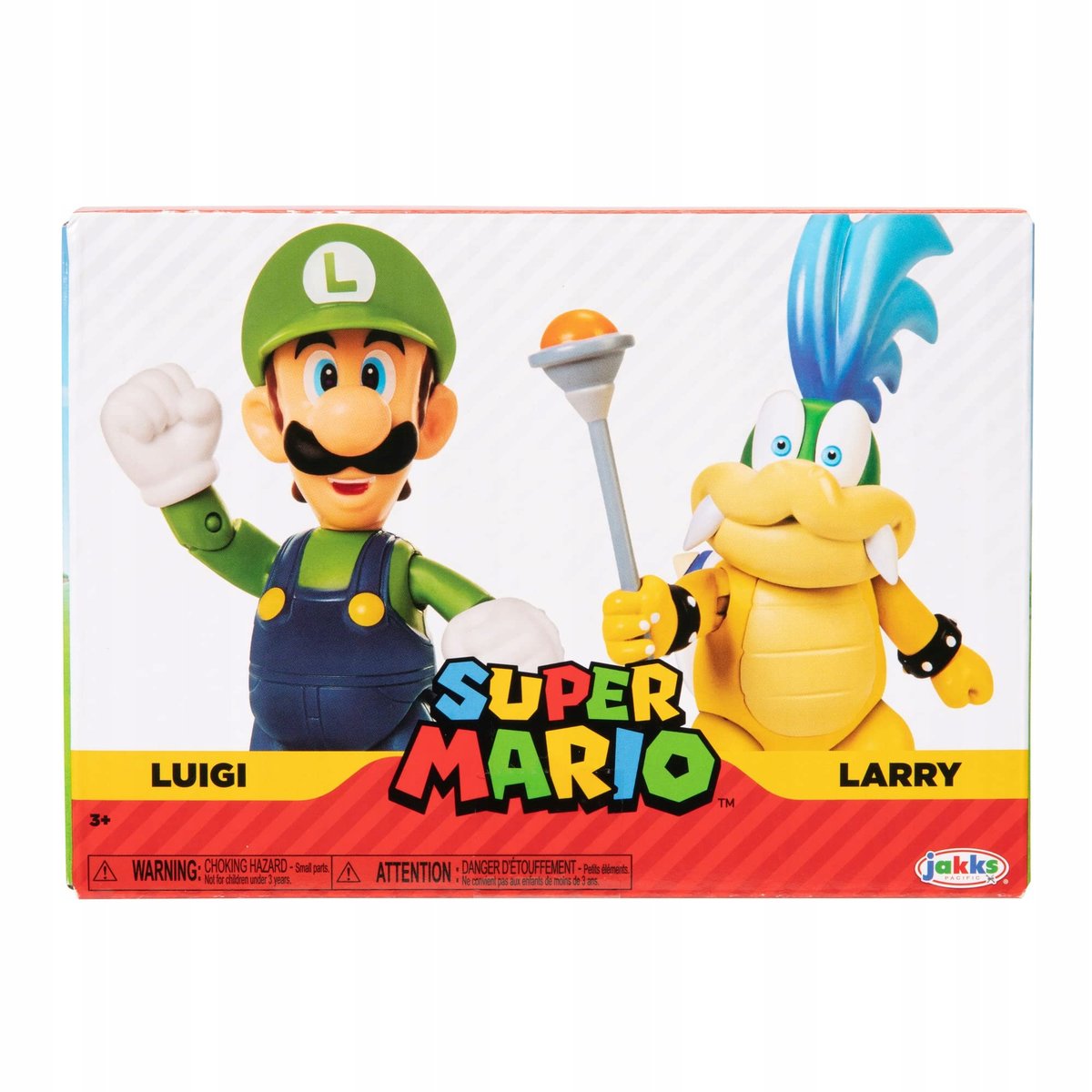 Nintendo Super Mario 410644 Luigi Kontra Larry Koopa, Figurki Akcji ...