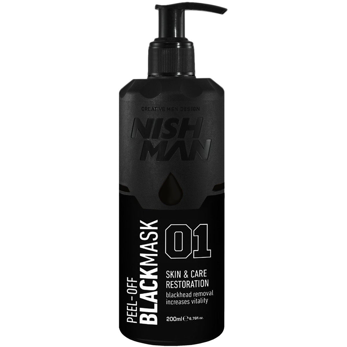 Nishman, Peel-off Black, Maska Na Twarz Do Skóry Trądzikowej, 200 Ml ...