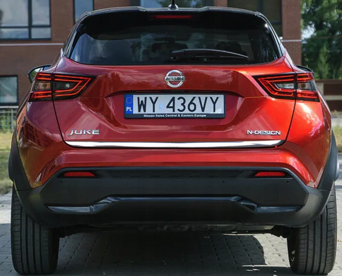 Nissan JUKE II 2019+ Listwa CHROM na Klapę Tuning - Martig ...